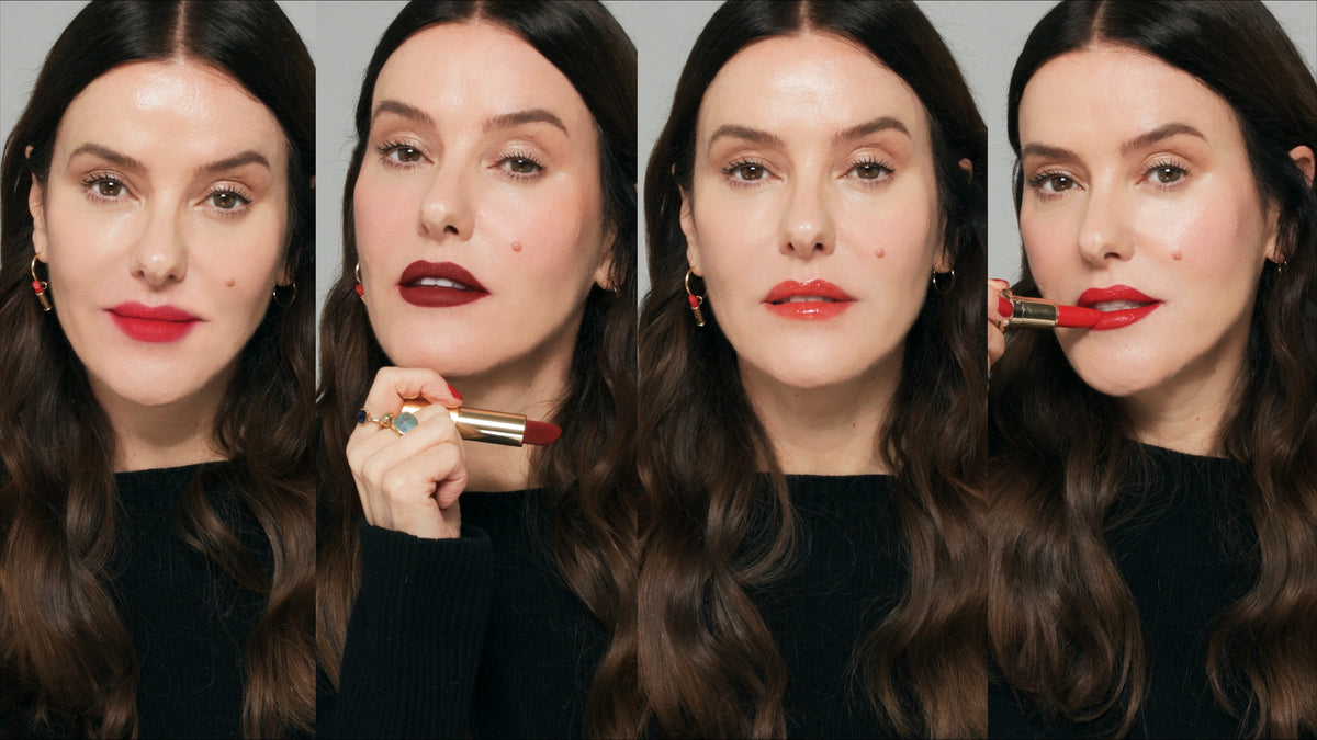 4 Ways to Wear Red Lips - The Basics 💋 | Lisa Eldridge