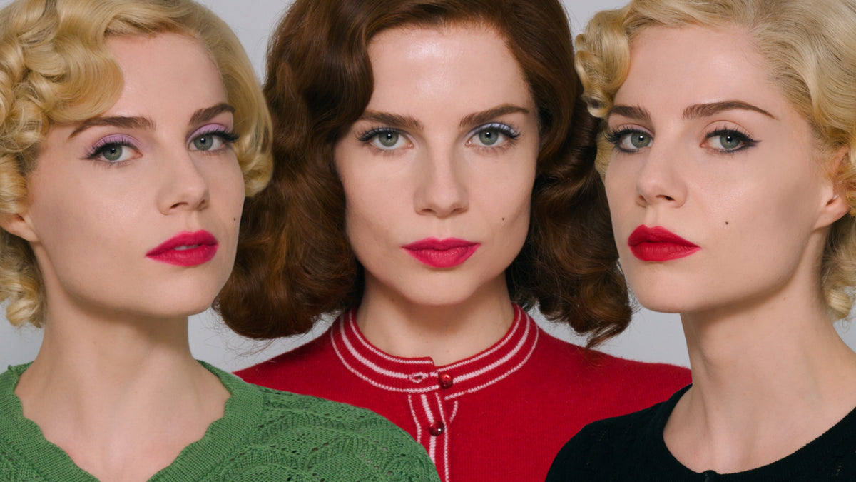Lucy Boynton 1950s Makeup Masterclass – with guest artist Emily Bilver ...