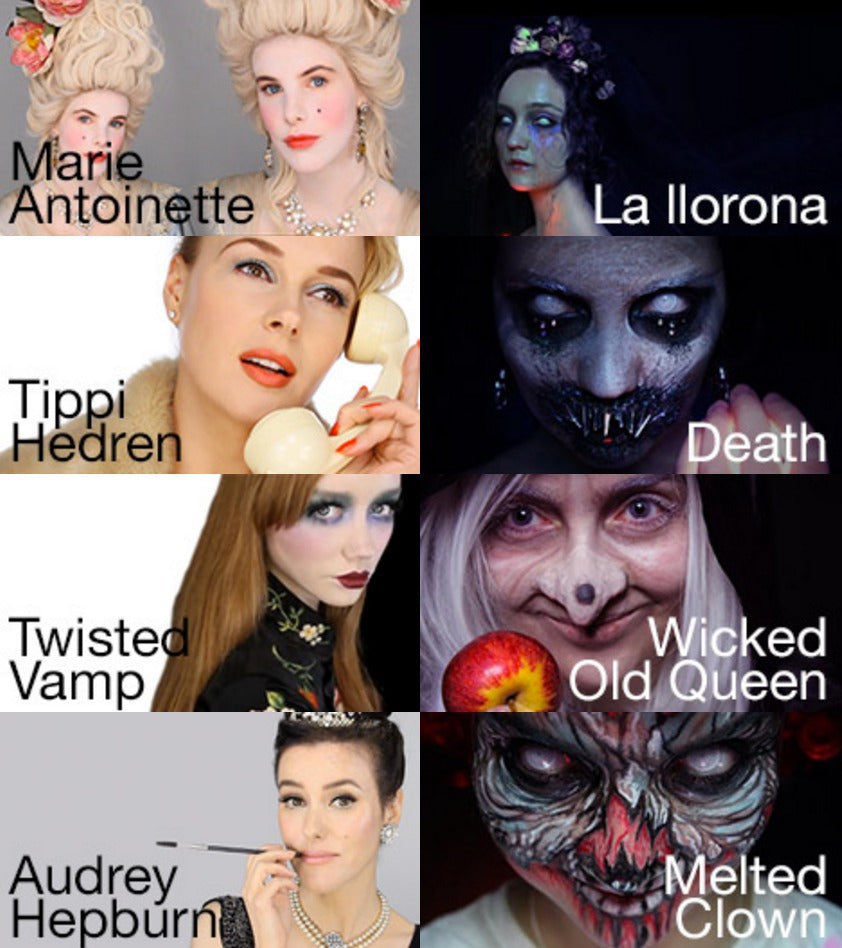 Glam vs Gruesome - Halloween Makeup Inspiration | Lisa Eldridge