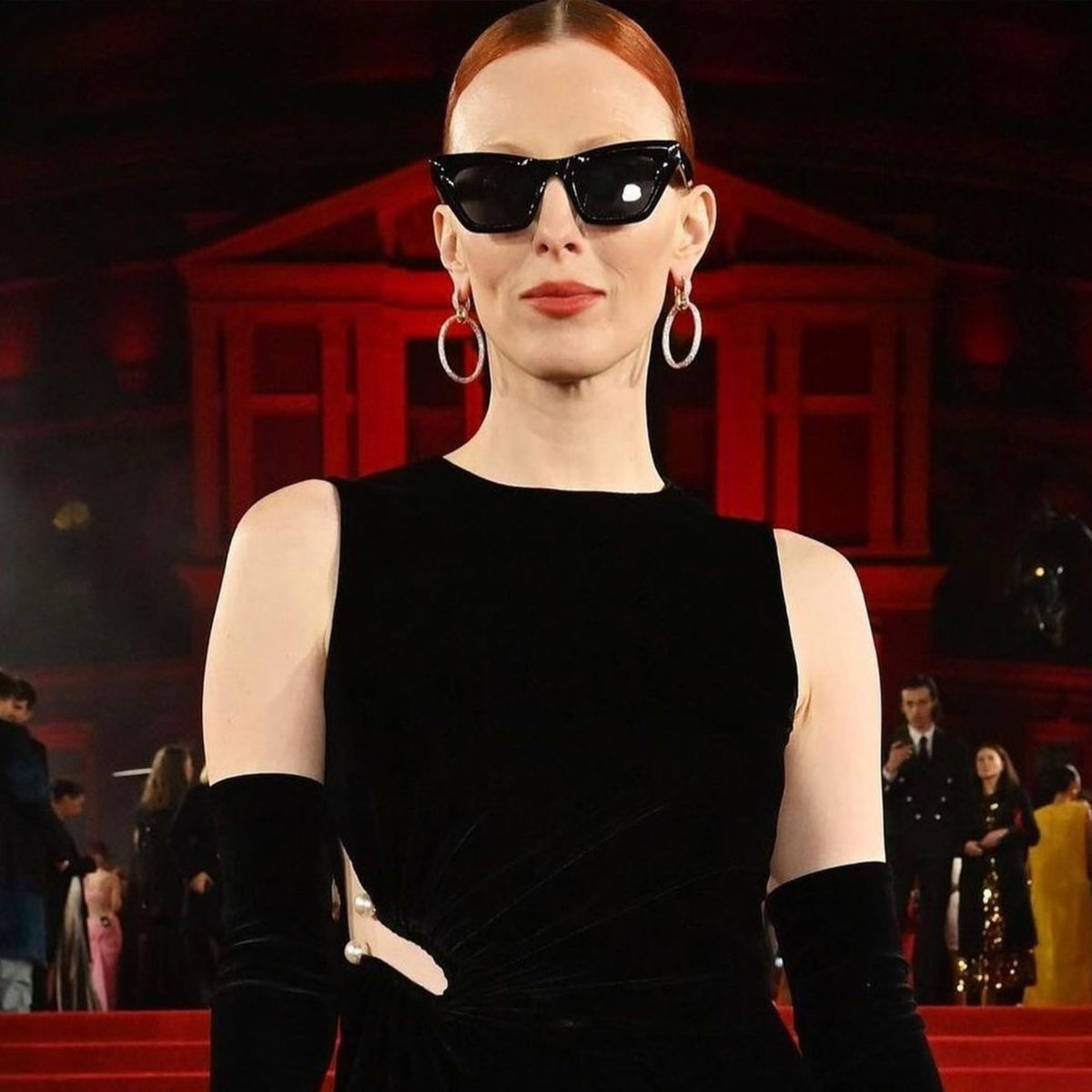 Social Look: Karen Elson | Lisa Eldridge