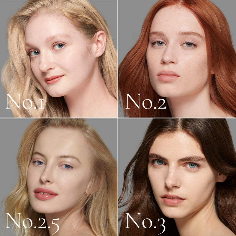 Foundation Sample Card | Light Set 1 | Lisa Eldridge